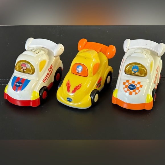 Toys | Vtech Go Go Smart Wheels Race Cars Lot Of 3 Working Lights ...